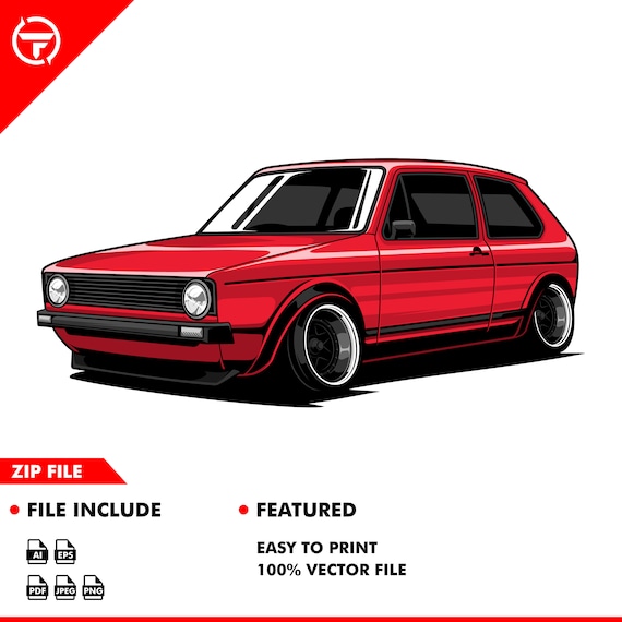 Classic Car Vector Jdm Classic Vehicle Vector | Etsy