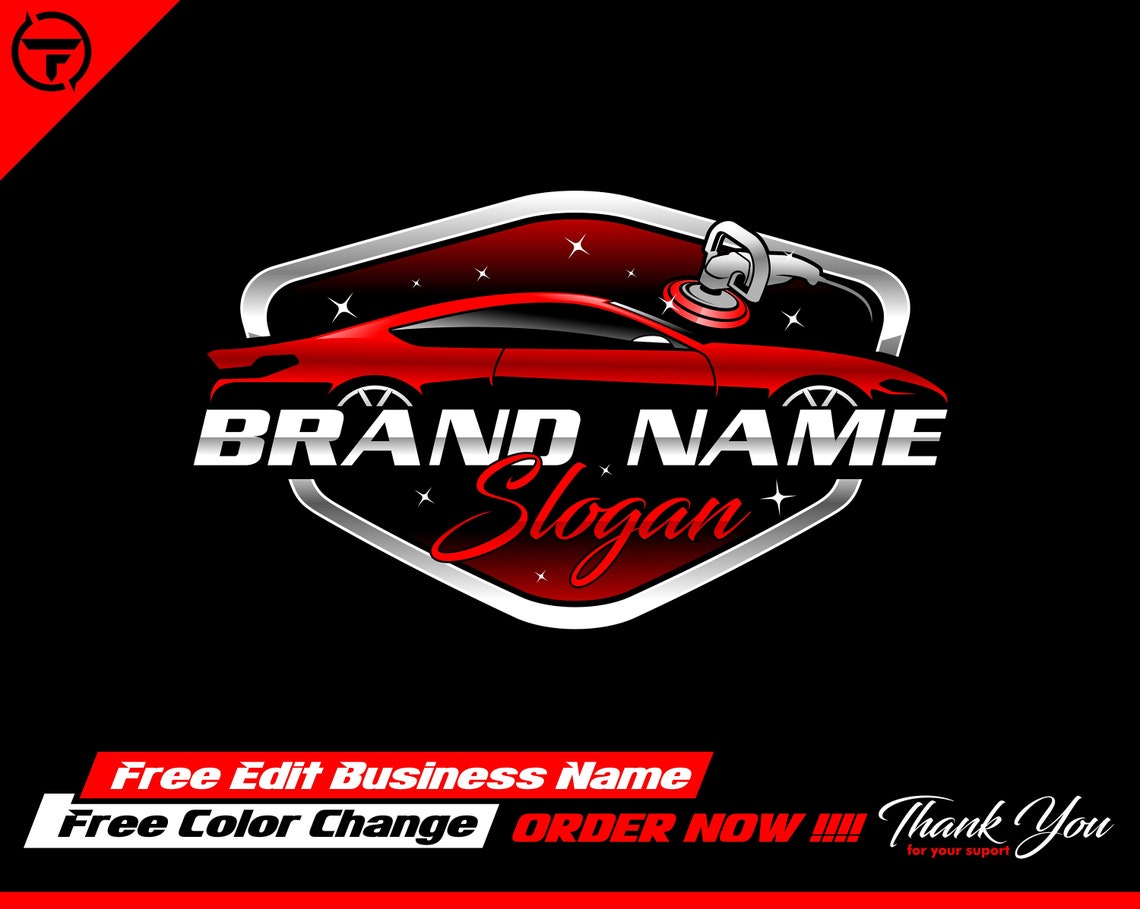 Auto Detailing Logo - Sport Car Logo - Car Wash Logo - Car Logo - Car ...