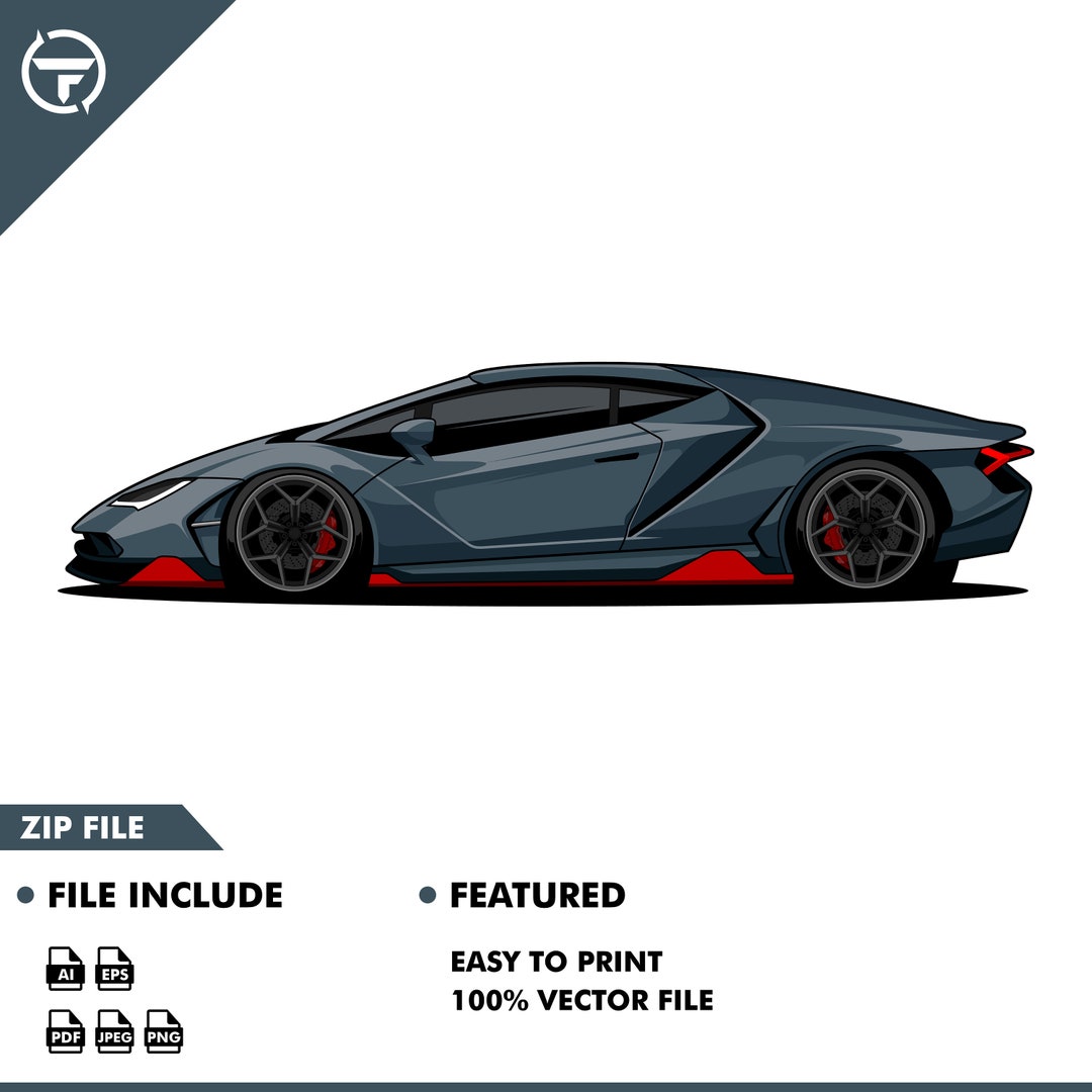 Sport Car Vector - Sport - Vehicle - Vector - Illustration - Auotmotive ...