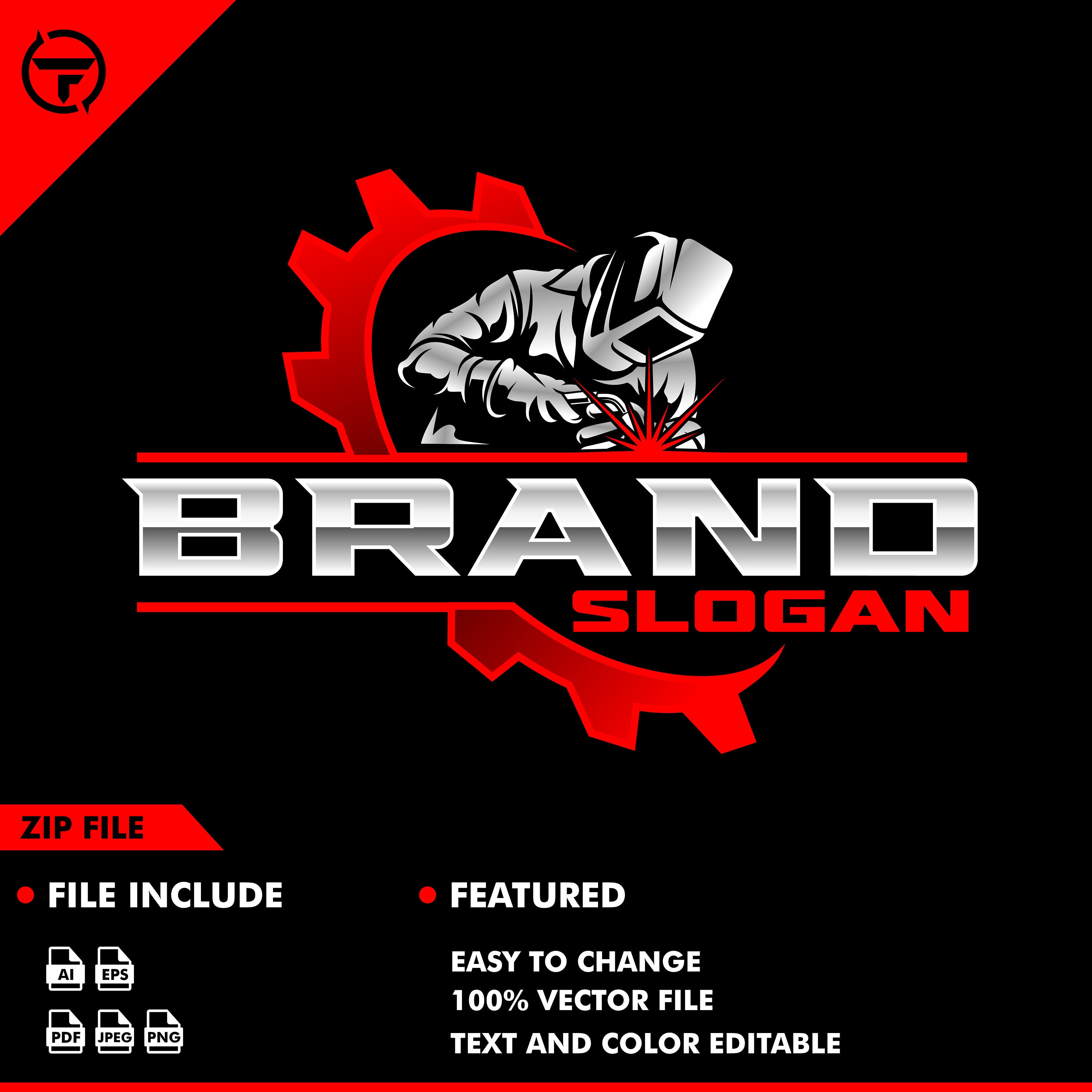 Welding Logo Welder Contruction Metal Industrial Equipment Steel Weld ...