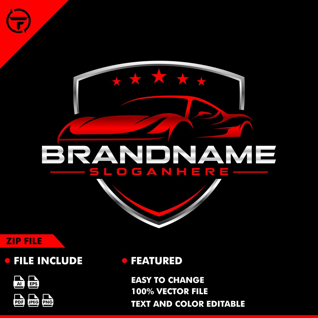 Car Logo Design - Sport Car - Detailing - Auto Dealer Logo - Auto ...