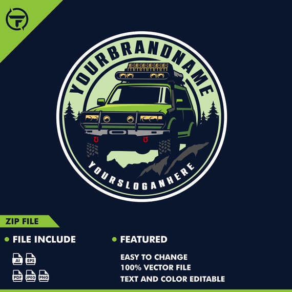Offroad Logo Offroad Vector Illustration Extreme - Etsy