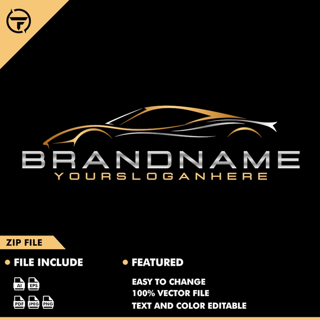 Car Logo Design - Sport Car - Detailing - Auto Dealer Logo - Auto ...
