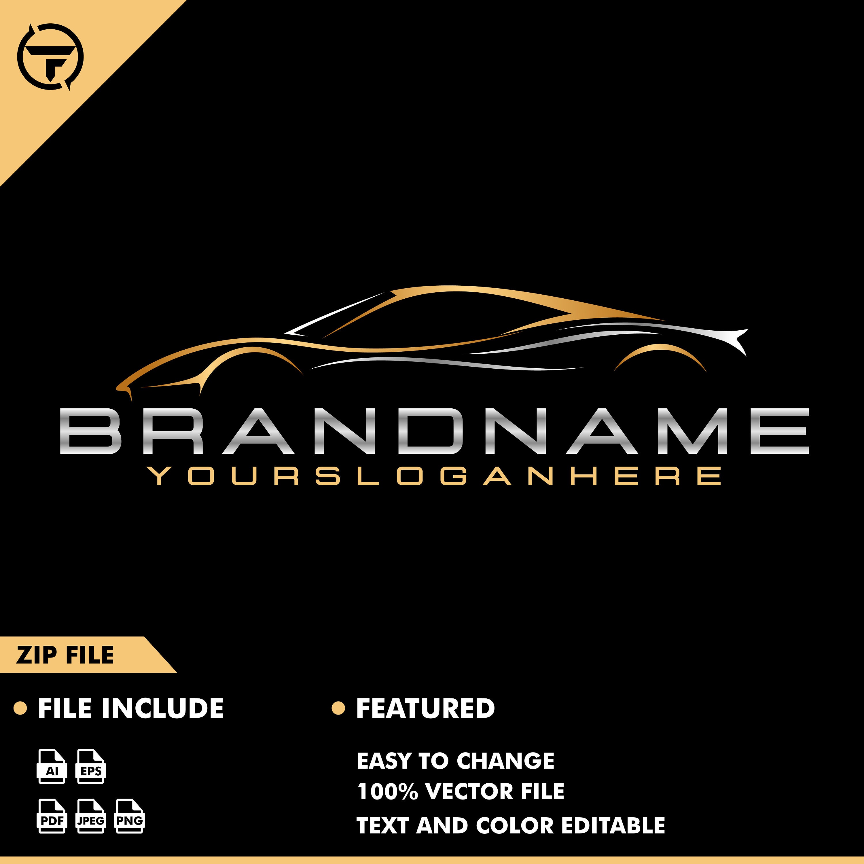 Car Logo Design - Sport Car - Detailing - Auto Dealer Logo - Auto ...