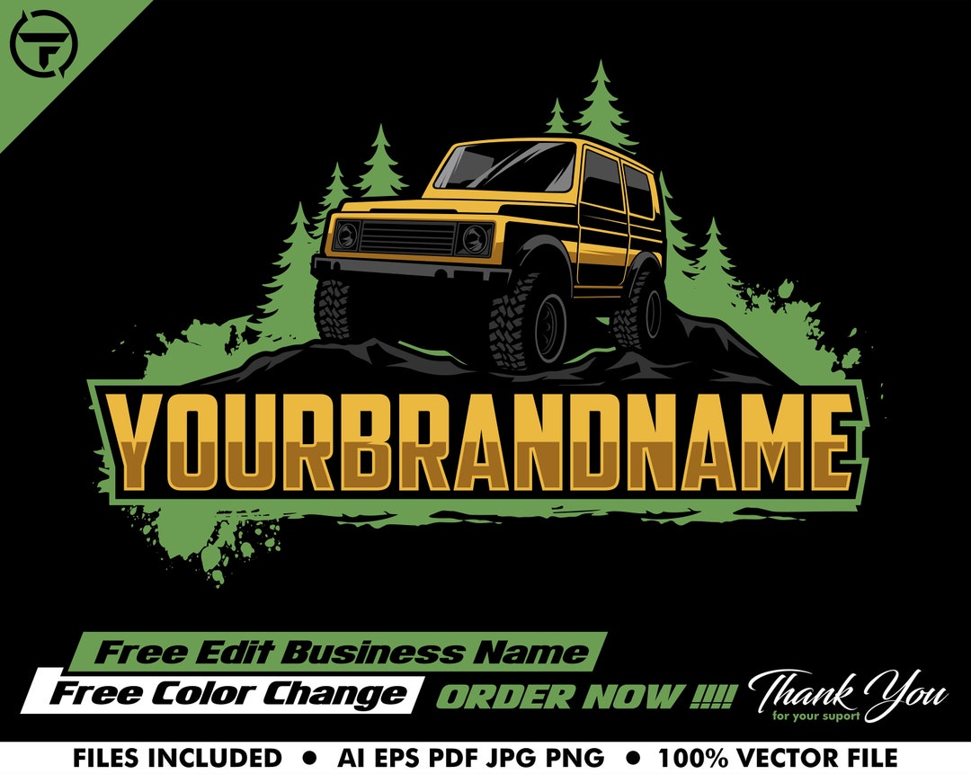 Offroad Logo - Car Logo - Offroad Car - Custom Logo - Wild - Automotive ...