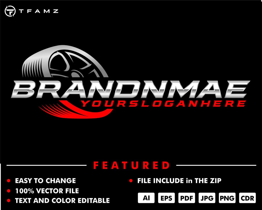 Tire Logo - Tire Car Logo - Service Logo - Auto Service Logo ...