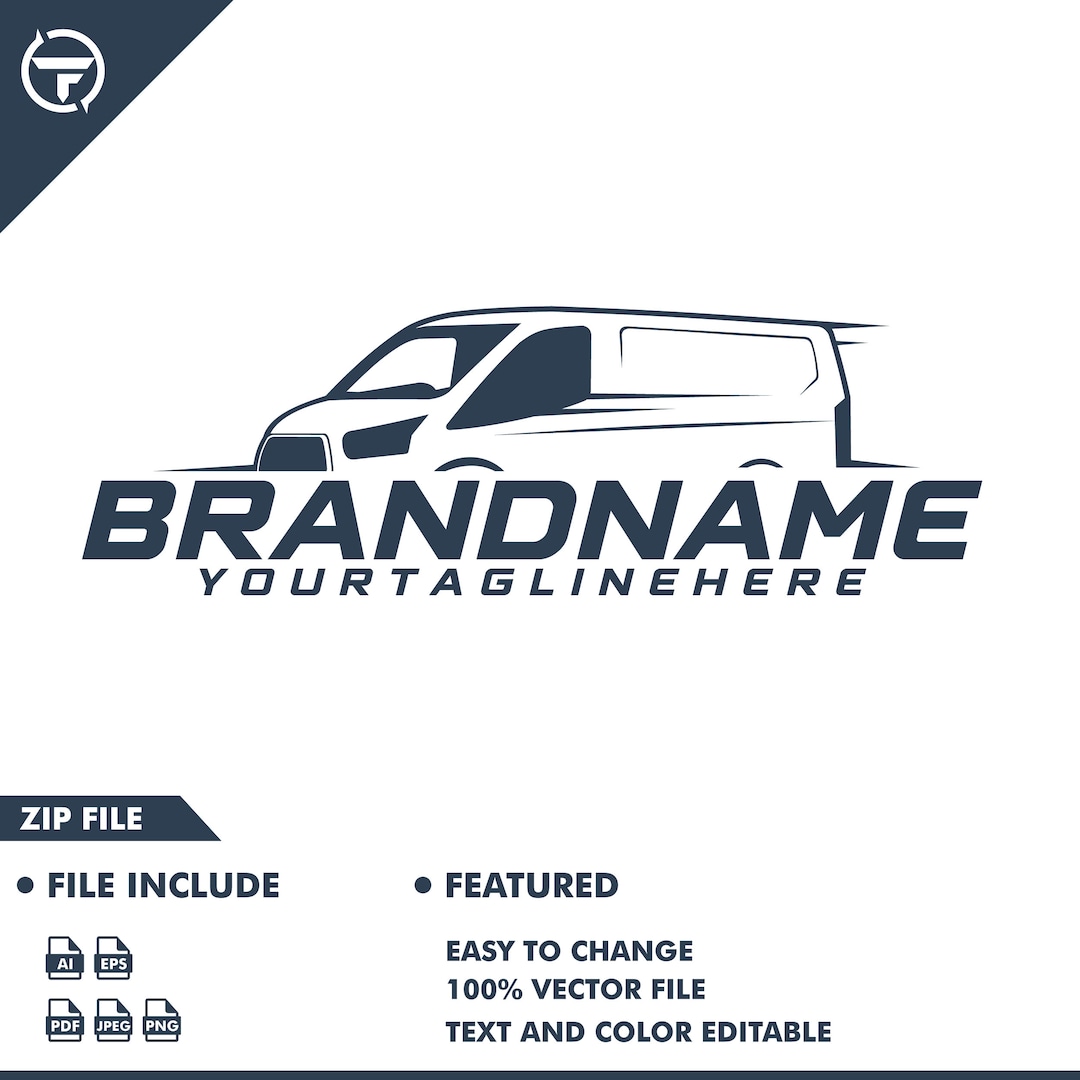 Van Logo - Car Logo - Automotive - Etsy