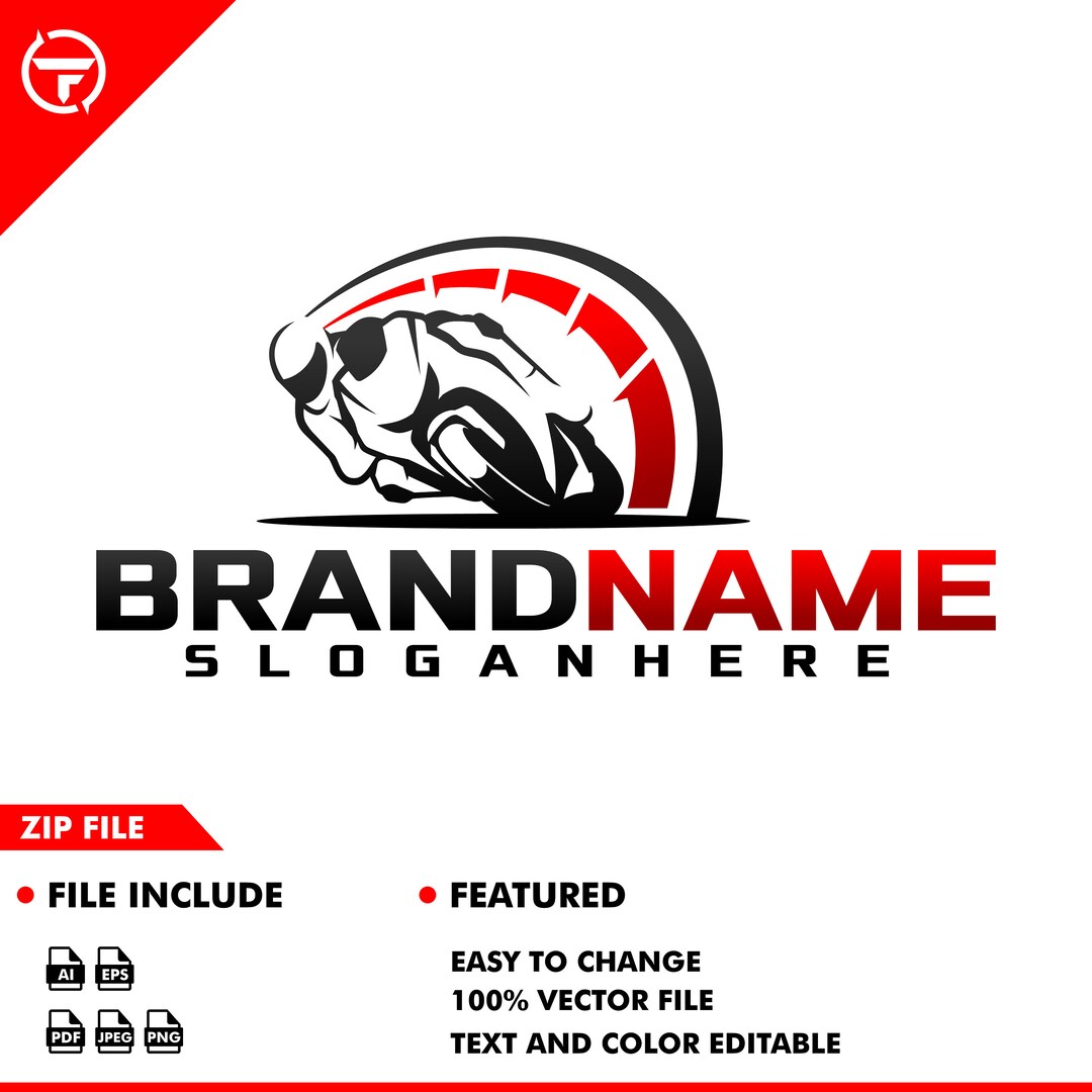 Superbike Logo - Motorcycle - Motor Logo - Bike Logo - Illustration ...