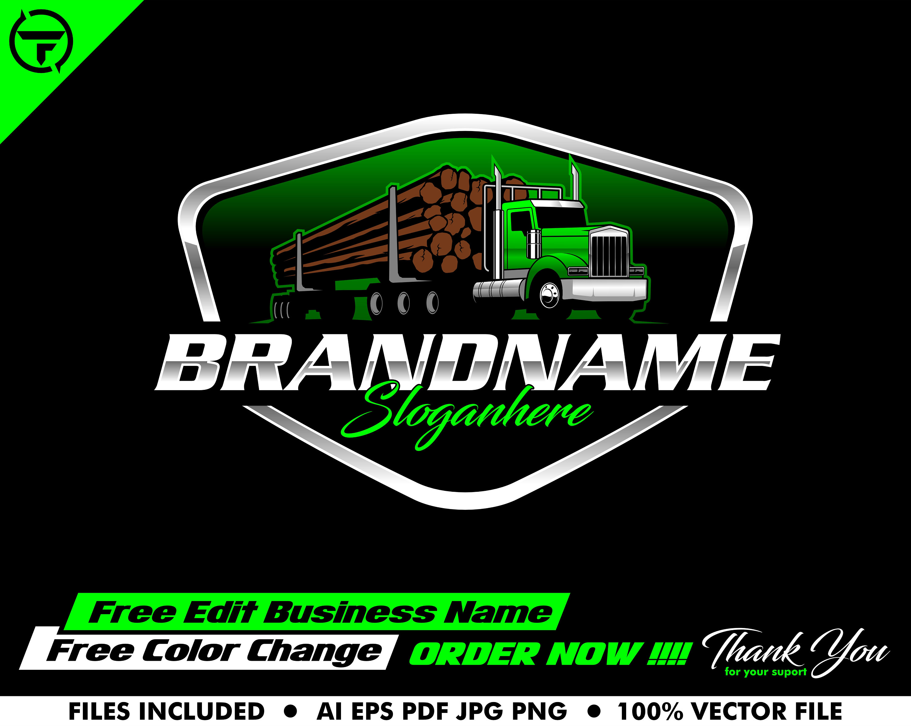 Trucking Logo Design Free