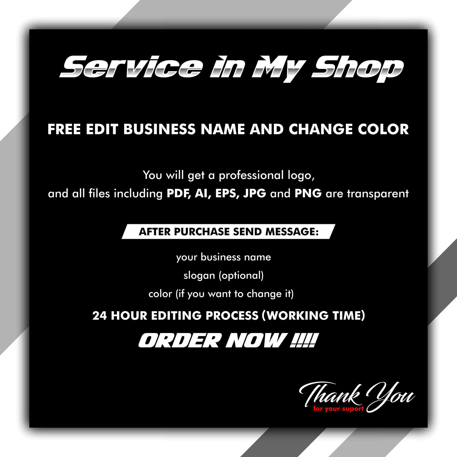 Truck Logo Template - Auto Repair, Service, and Trailer (digital ...