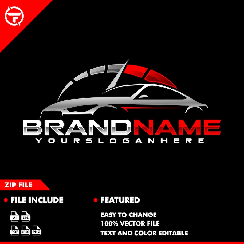 Car Logo Auto Speed Speed Car Racing Logo Tuning - Etsy