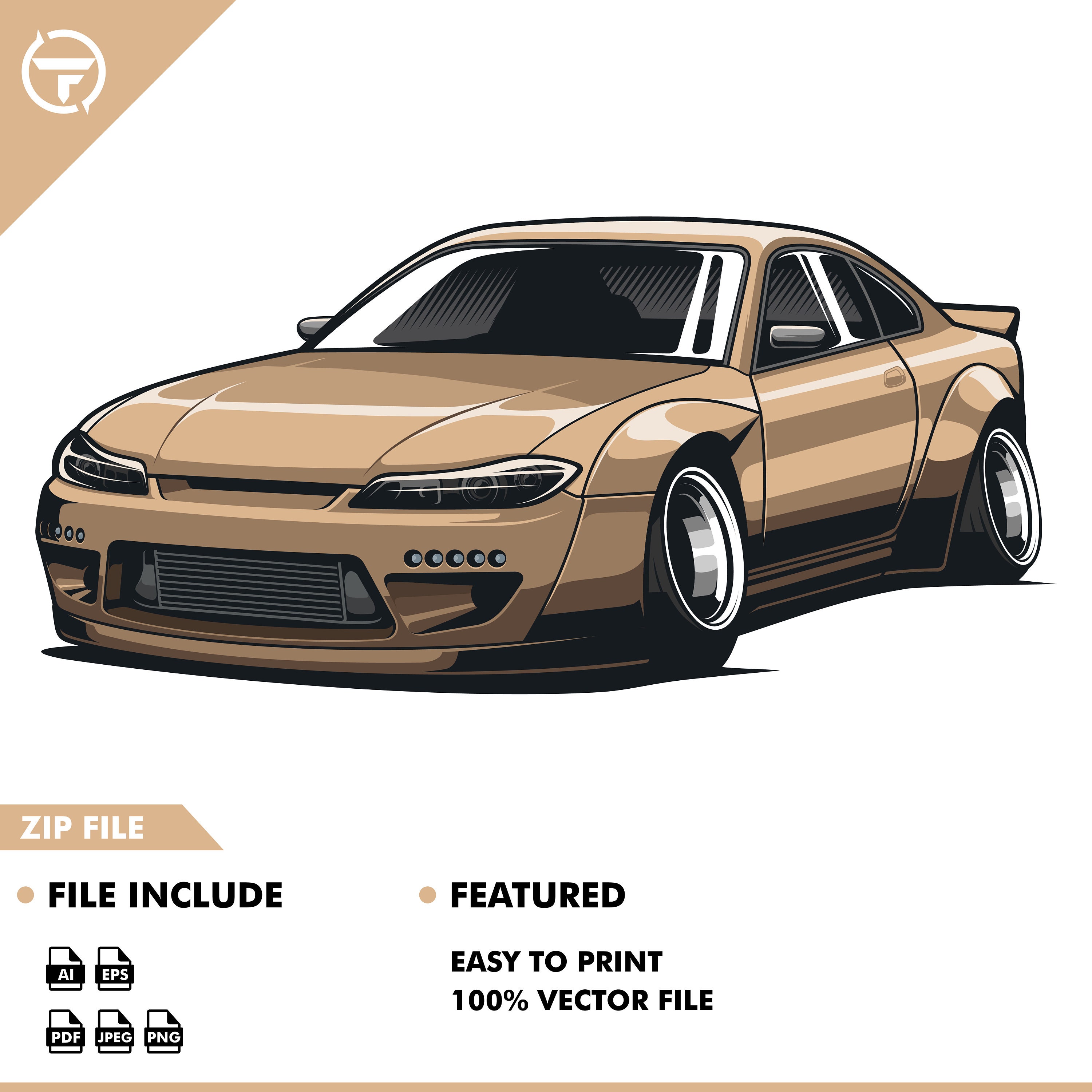 Car Vector - Classic Car - Muscle Car - Sport - Vehicle - Classic - Jdm ...