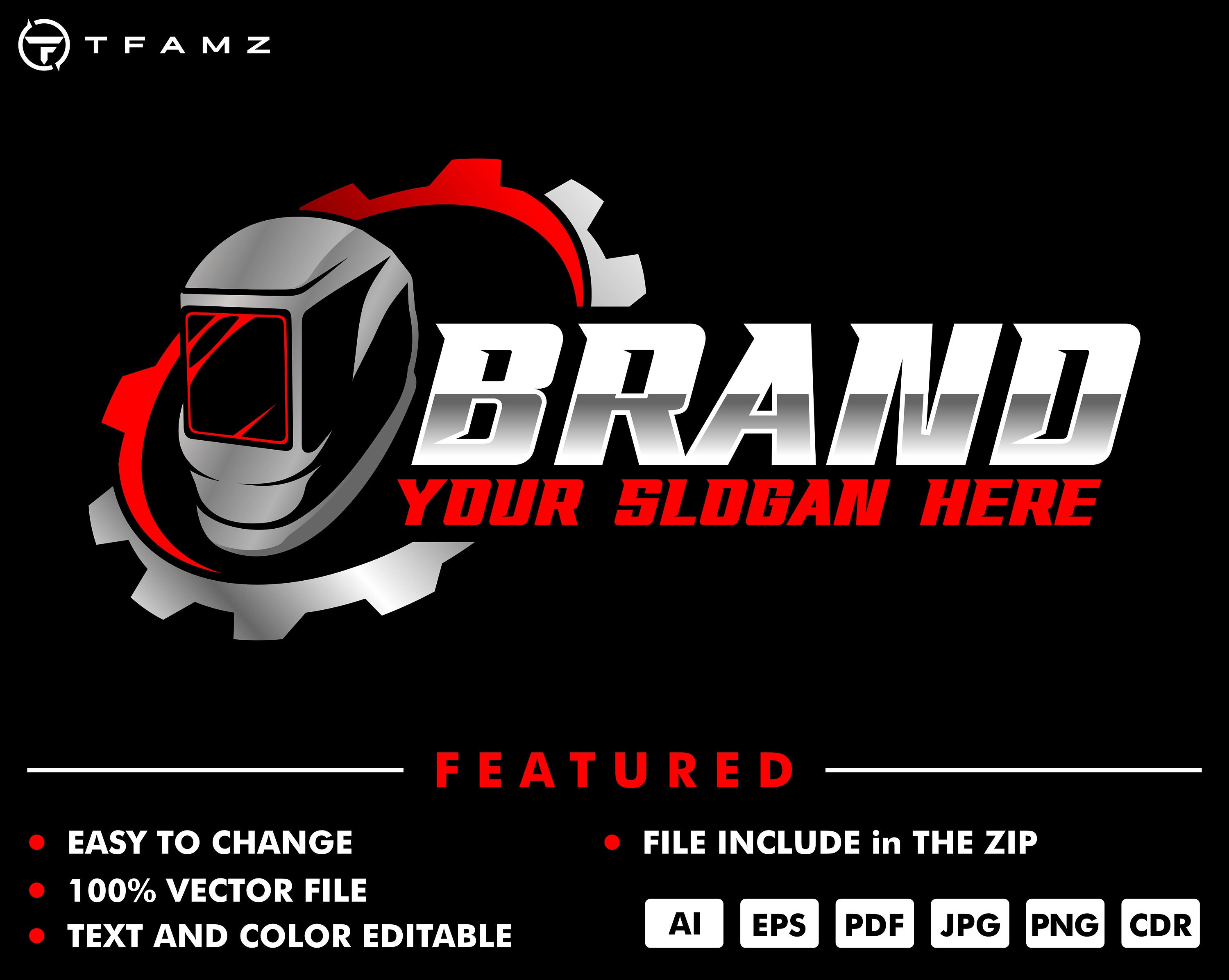 Welding Logo Template Welding Logo Welder Industrial Contruction Metal ...