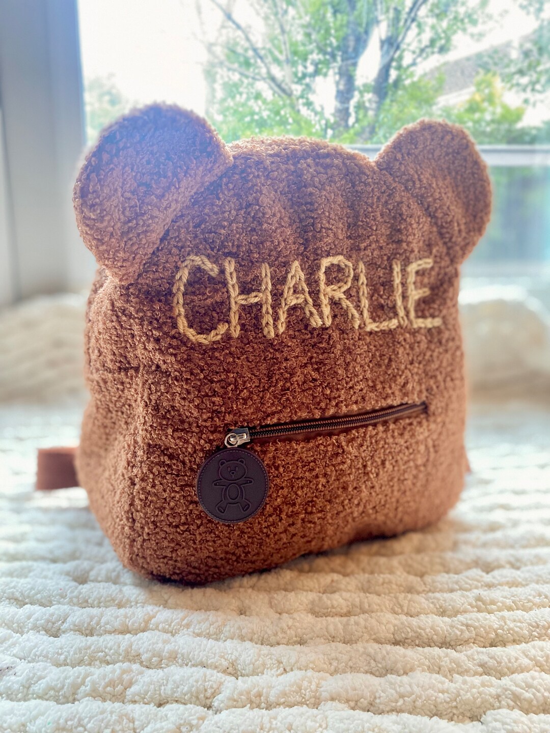 Personalised Mini Bear Backpack Toddler Bag Kids Bag Personalised Bag ...