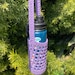 SALE!! Crochet Handmade Water Bottle Holder, With Strap, Washing ...