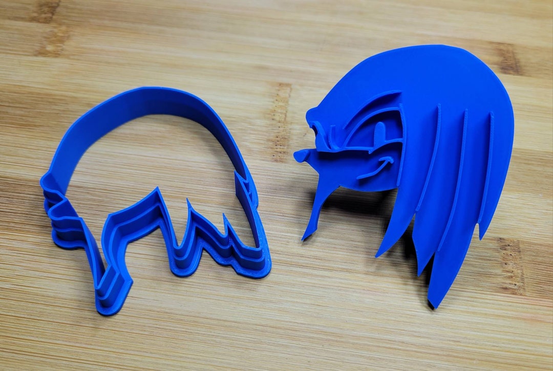 Knuckles Face Outline Cookie Cutter stamp Available clay - Etsy