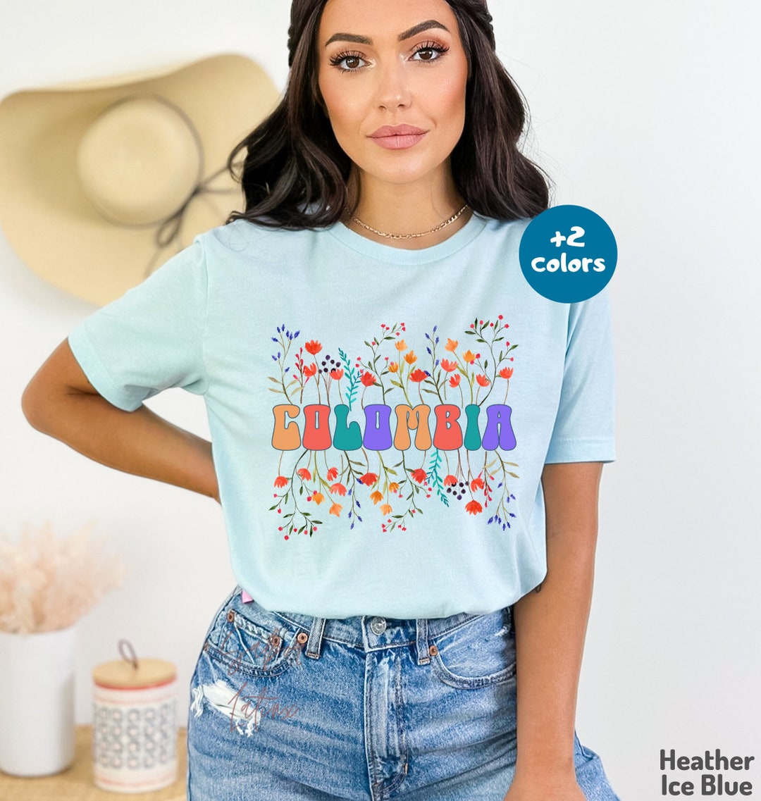 Colombian Shirt| Colombiana Tee| Made in Colombia| Ropa Orgullo Latino ...