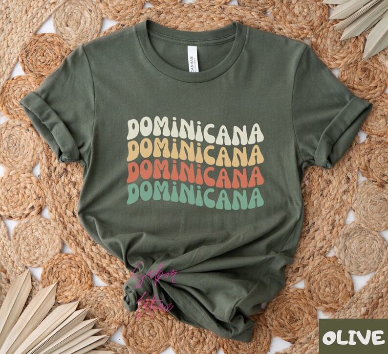 Dominican Shirt| Camisa Republica Dominicana| Groovy Made in DR ...