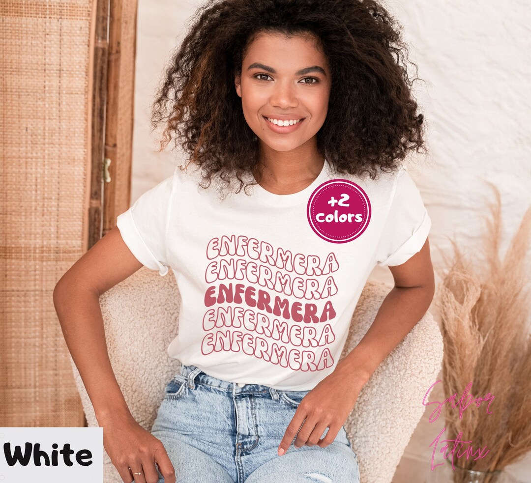 Enfermera Latina Shirt| Bilingual Nurse Tee| Nursing School Gift ...
