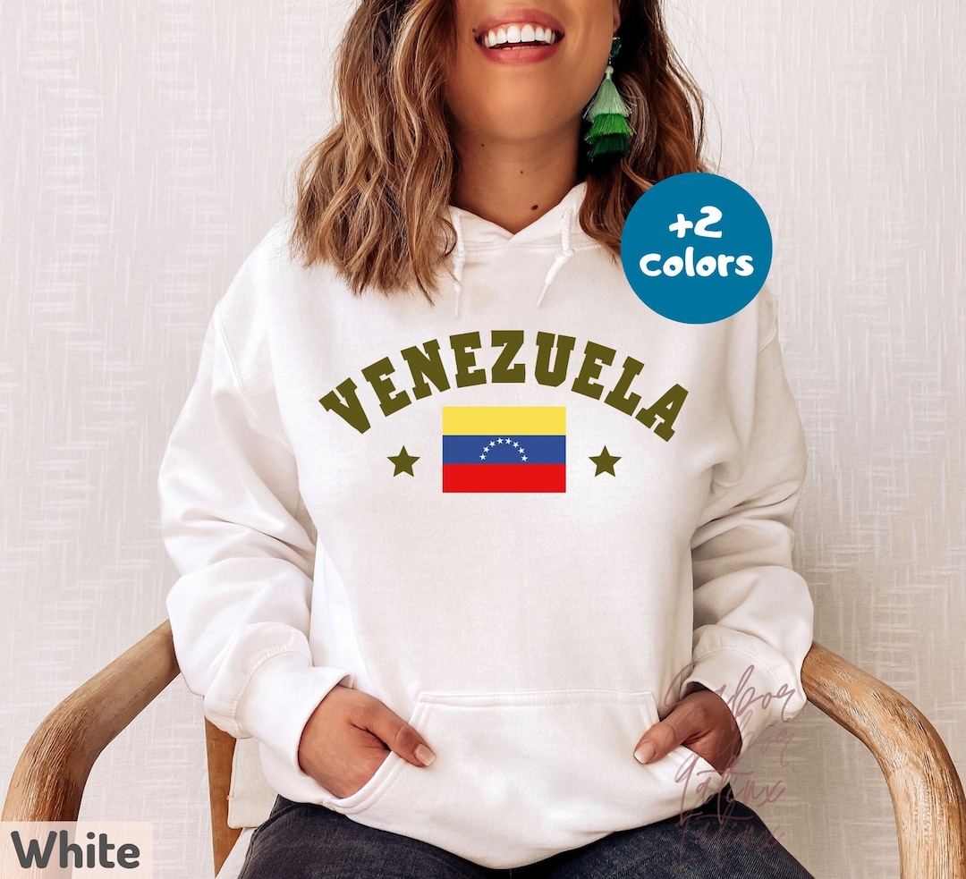 Venezuela Hoodie Sudadera Venezolana Latino Heritage Half Venezuelan ...