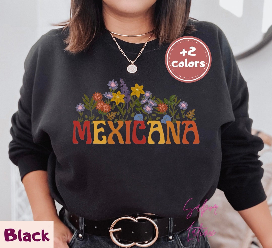 Mexican Sweatshirt Sueter Mexicano Made in Mexico Crewneck - Etsy