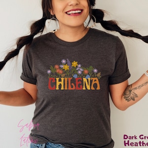Chilean Shirt| Polera Chilena| Made in Chile Heritage Tee| Half Chilean ...