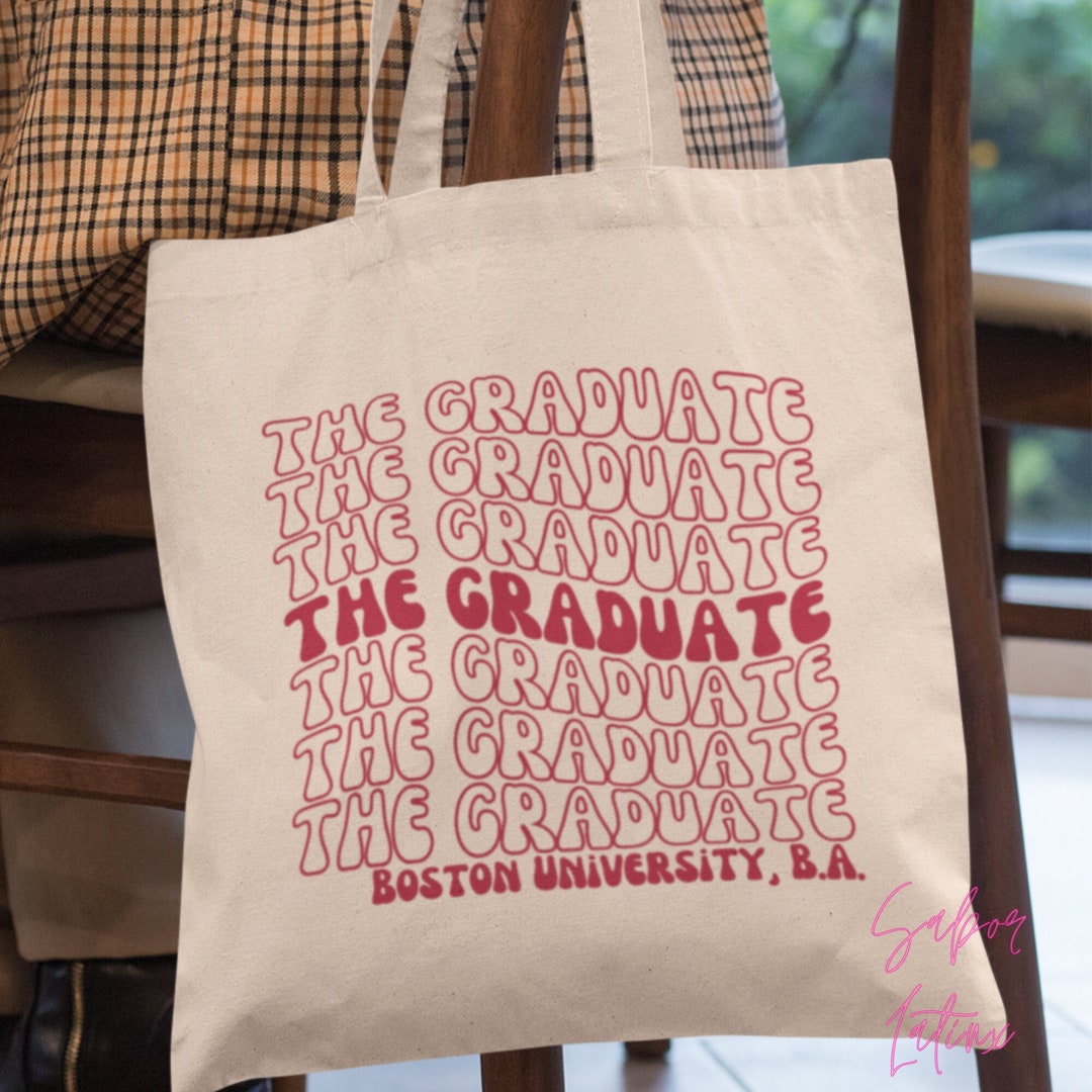 The Graduate Personalized Tote Bag First Gen Graduation Gift Master's ...