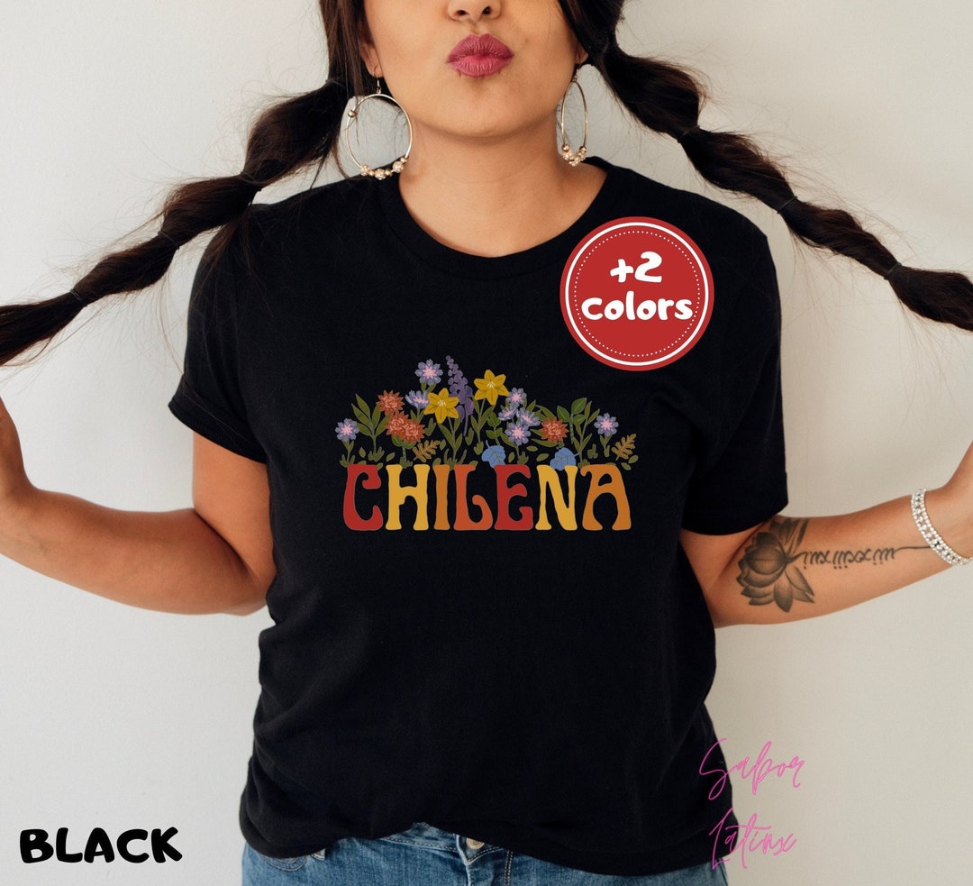 Chilean Shirt| Polera Chilena| Made in Chile Heritage Tee| Half Chilean ...