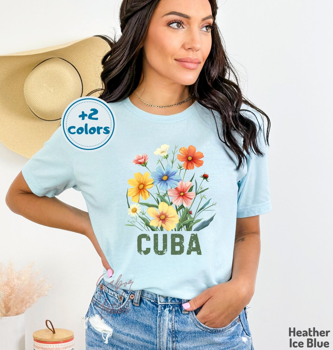 Cuba Shirt| Cuban Tee| Cubana AF Merch| Orgullo Cubano| Spanish ...