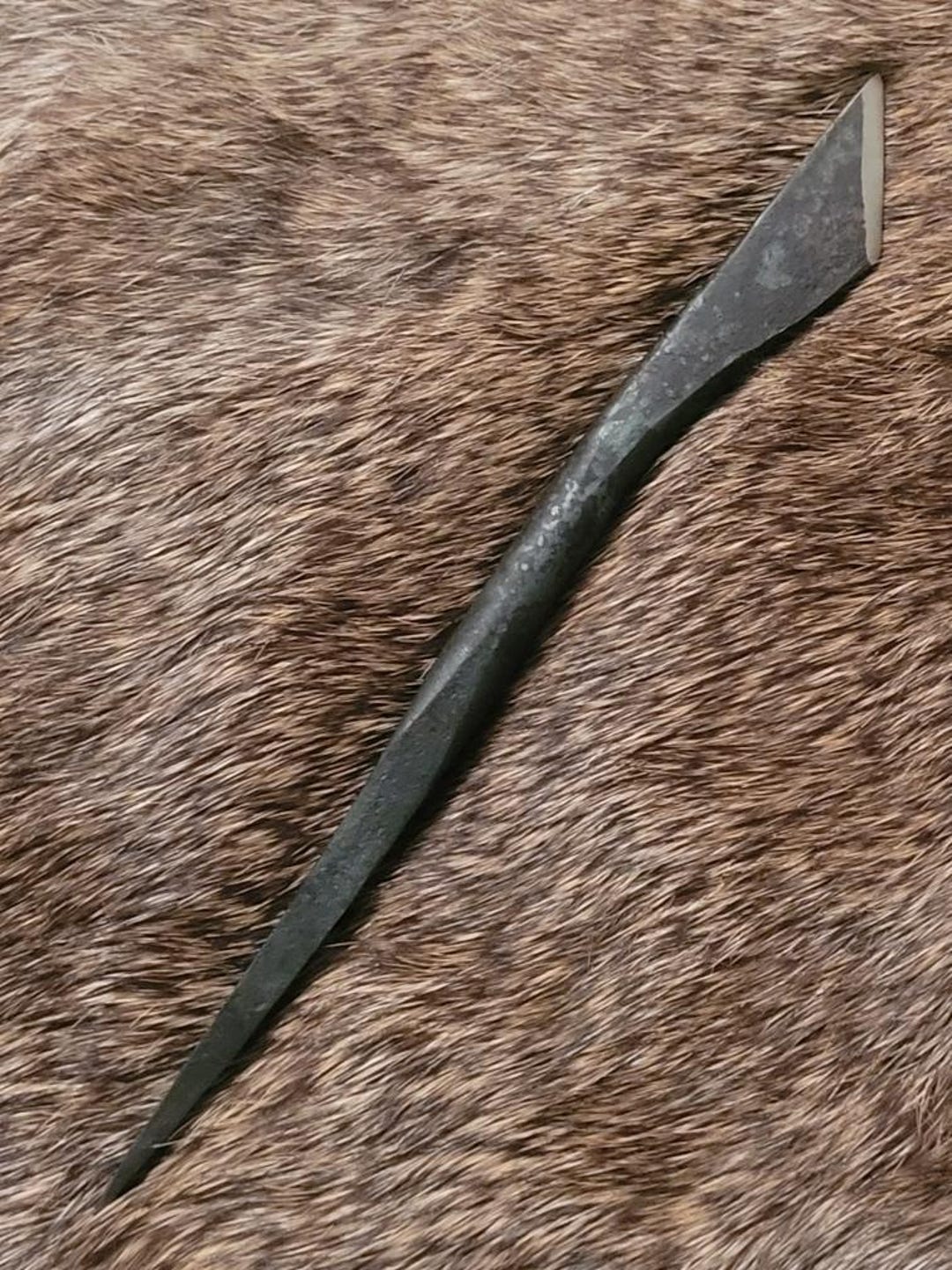 Hand Forged High Carbon Steel Recreational Throwing Spike Westernized ...