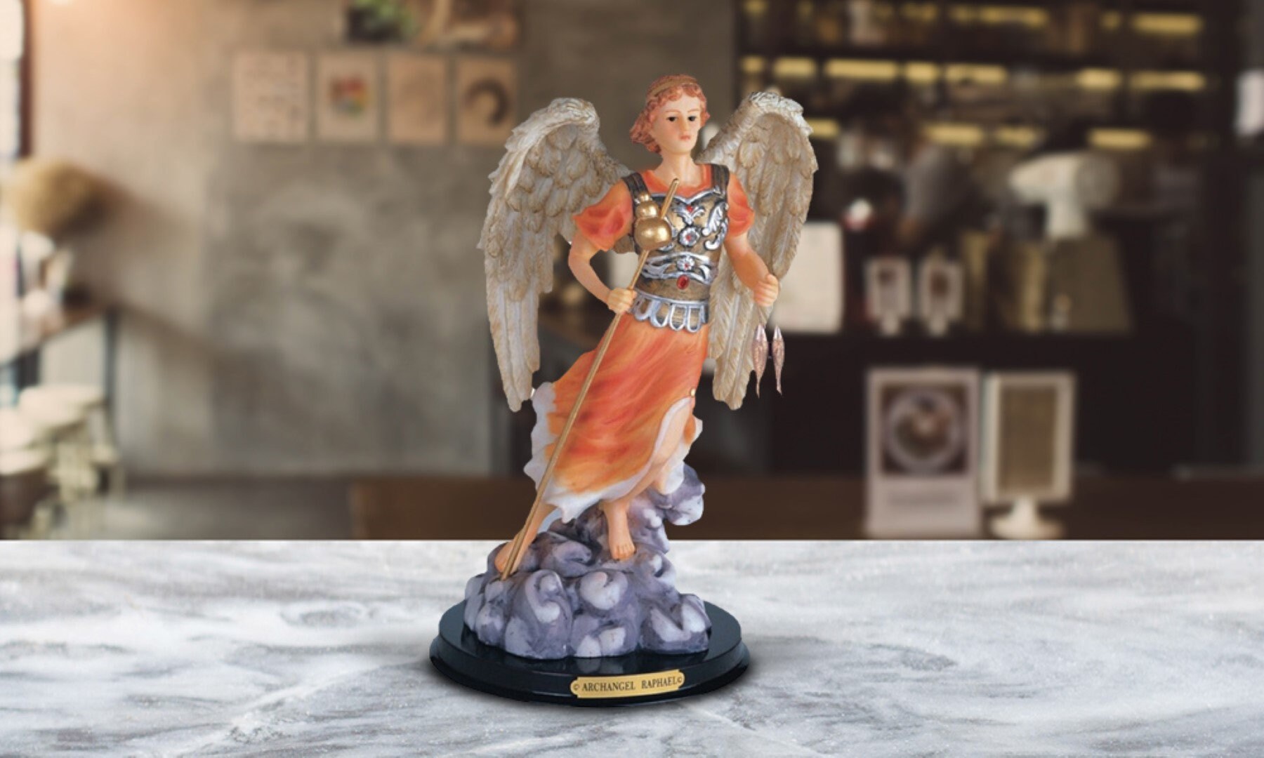 Archangel Raphael Statue
