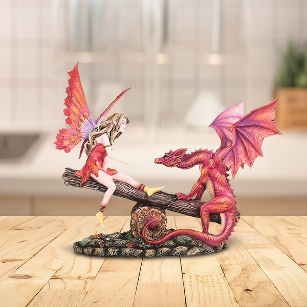 Dragon and Fairy - Etsy