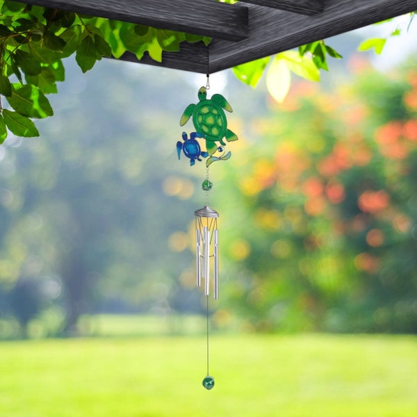 Sea Glass Wind Chime - Etsy