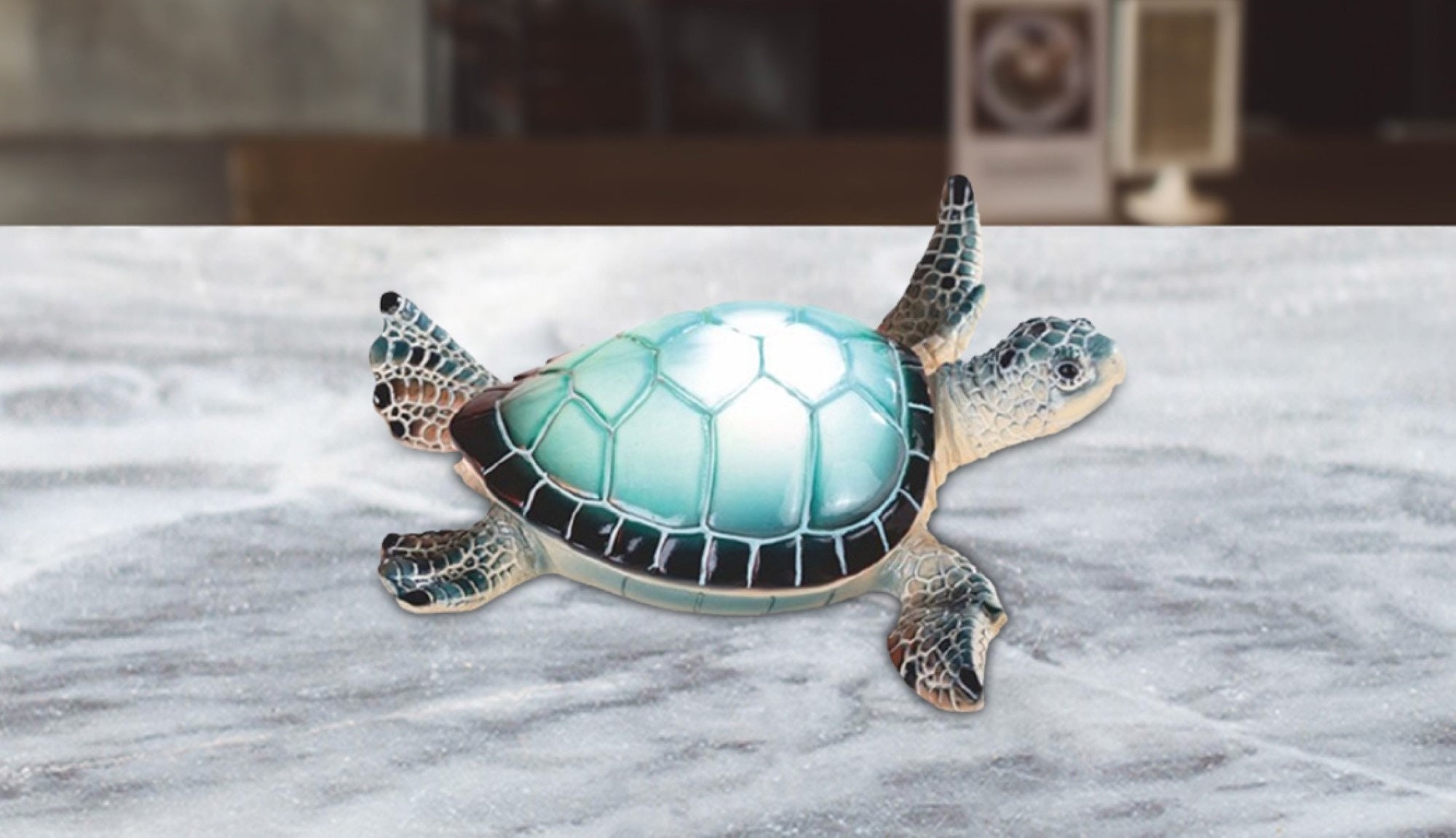 LED Night Light Statue Marine Life Home Decoration Figurine - Etsy