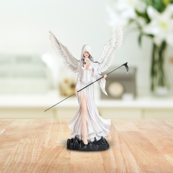 Large White Angel Statue - Etsy