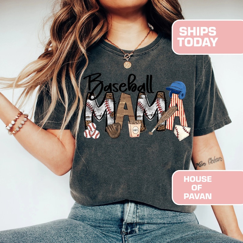 Baseball Mom Shirts - Etsy