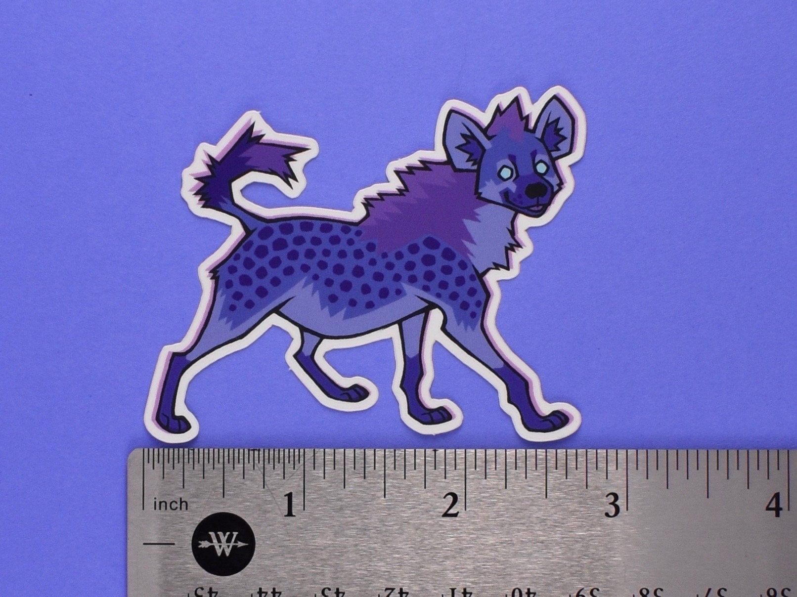 Spotted Hyena Vinyl Sticker - Etsy