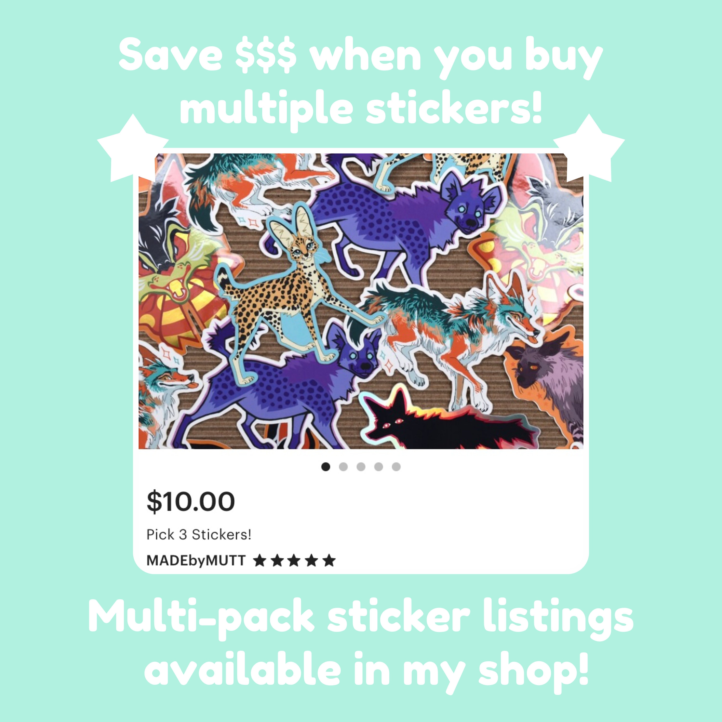 Fallow Deer Sticker - Etsy