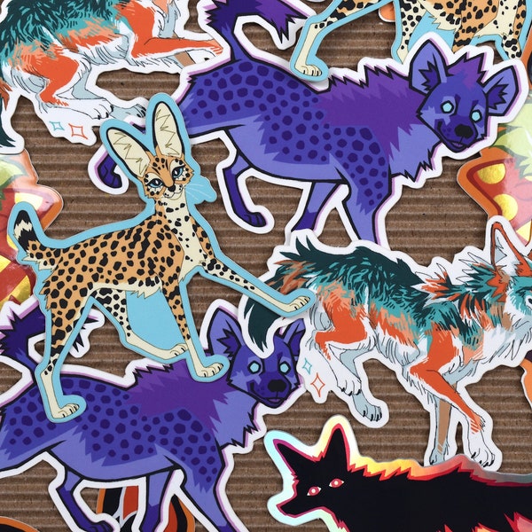 Therian Stickers - Etsy