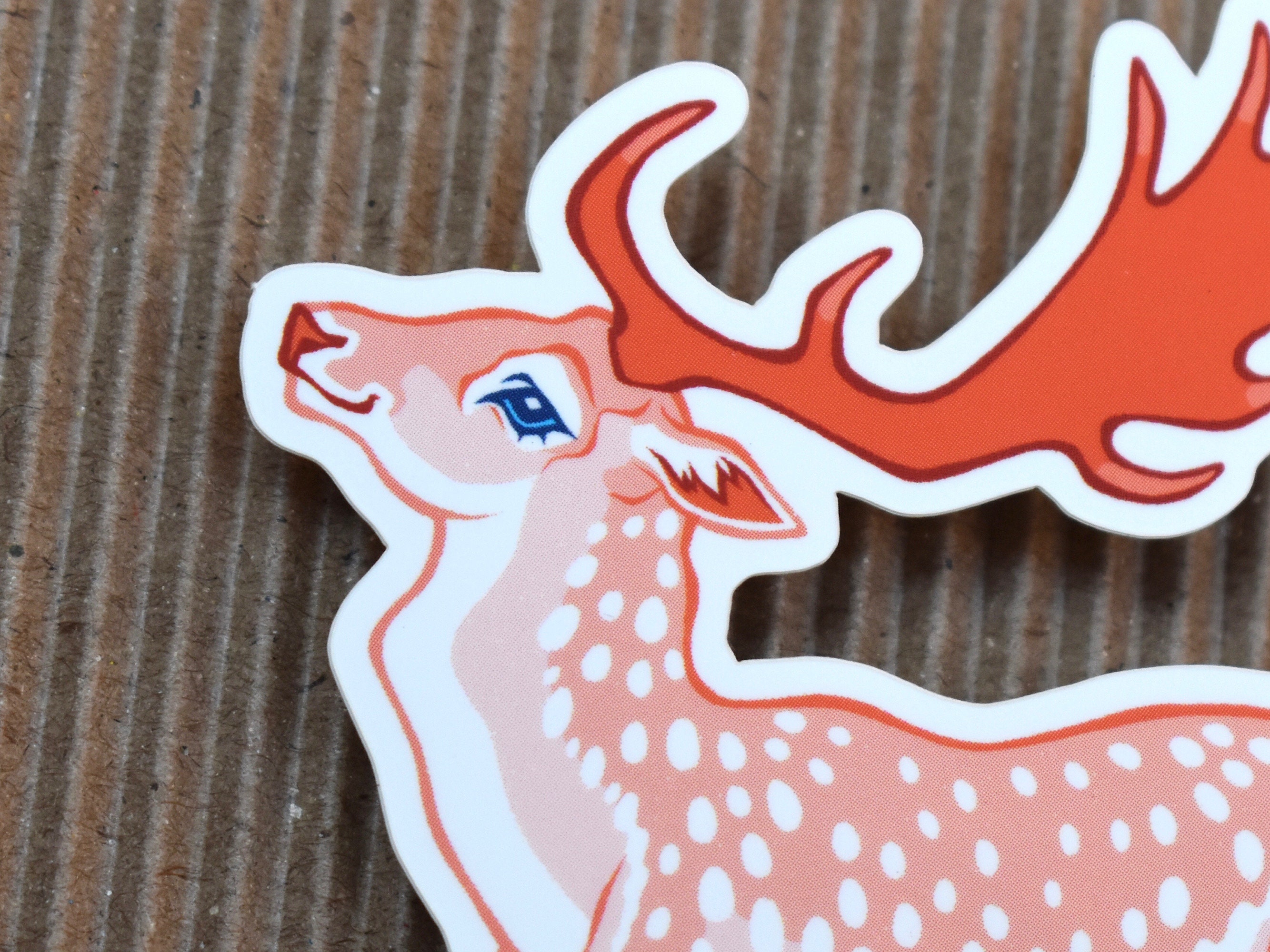 Fallow Deer Sticker - Etsy