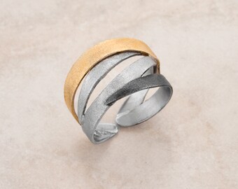 Gold Open Back Ring - Etsy