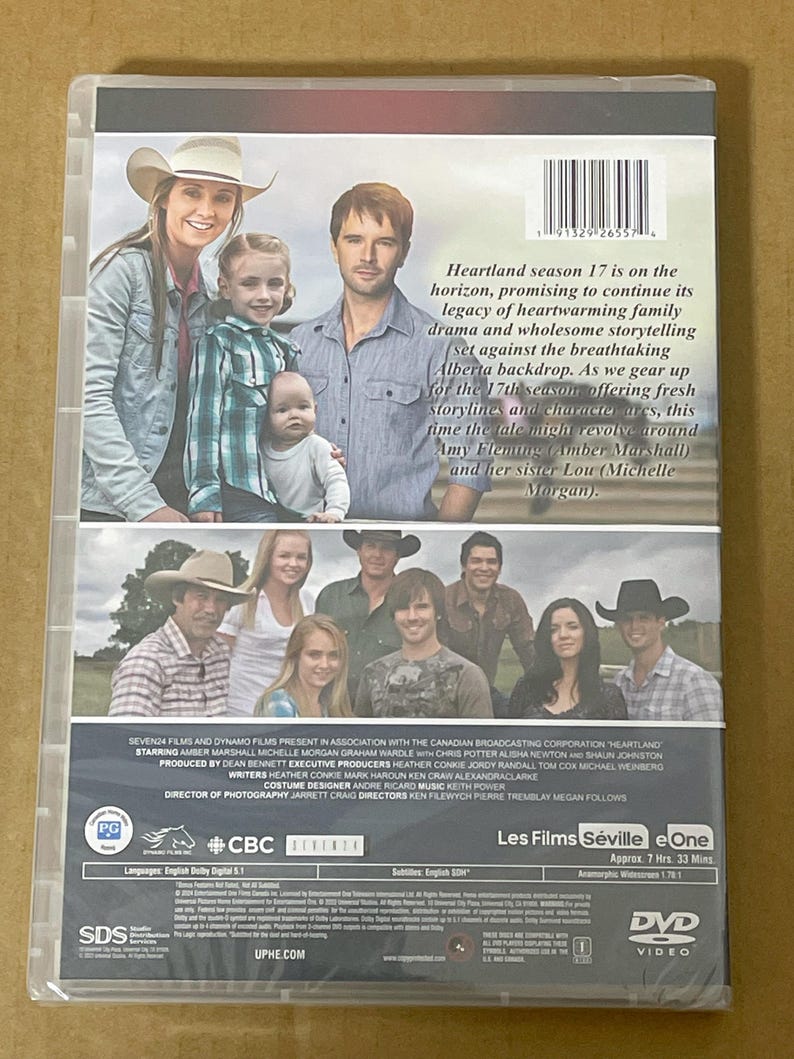 Heartland Season 17 (DVD Box Set 3-disc Deluxe Edition) - Etsy Australia