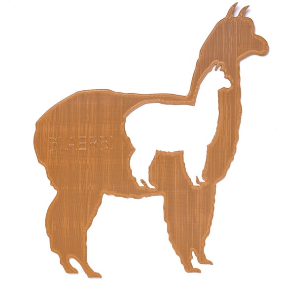 Stencil Alpaca Stencilturtle