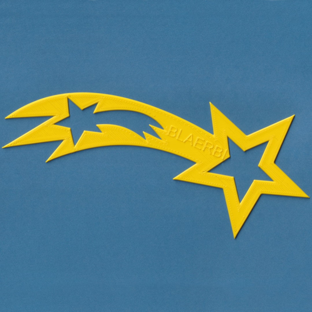 Comet Stencil Approx 20cm 2 Sizes in One Shape Plus Star - Etsy