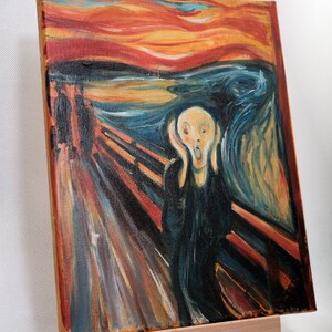 The Scream by Edvard Munch – Hand-painted Oil Painting | Famous Art ...