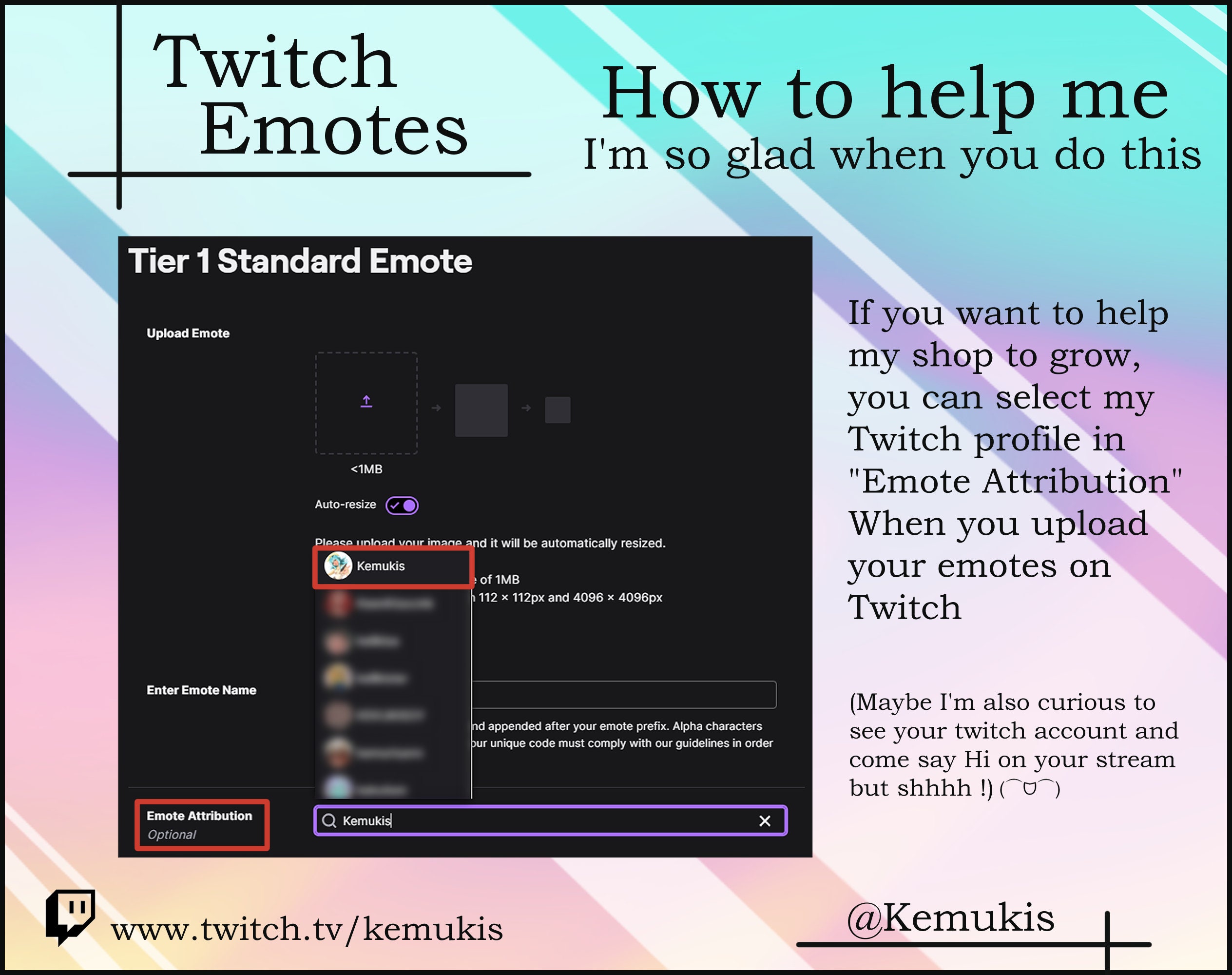 ANIMATED TWITCH EMOTES, Vixen Girl With Brown Hair and Purple Eyes ...