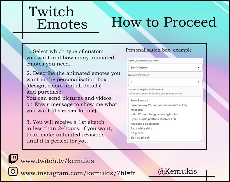 CUSTOM ANIMATED EMOTES | Streaming | Twitch | Discord | Youtube - Etsy