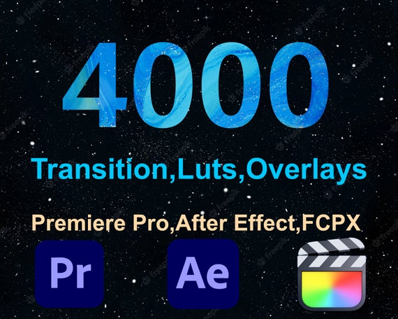 4000 Deluxe Bundle Pack for Premiere Pro After Effects Fcpx - Etsy