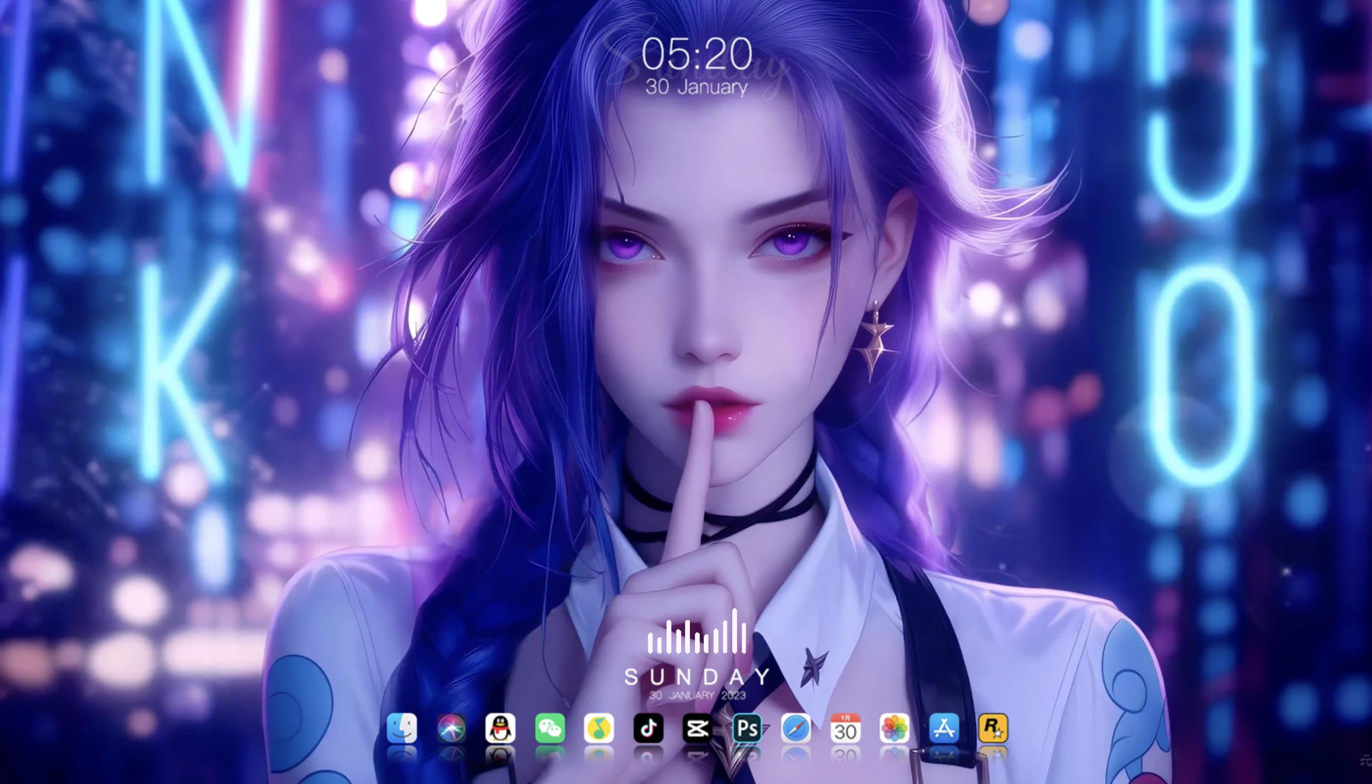 Jinx Beautiful Ai Cosplay Full HD Live Wallpapers for PC- AI Generated ...