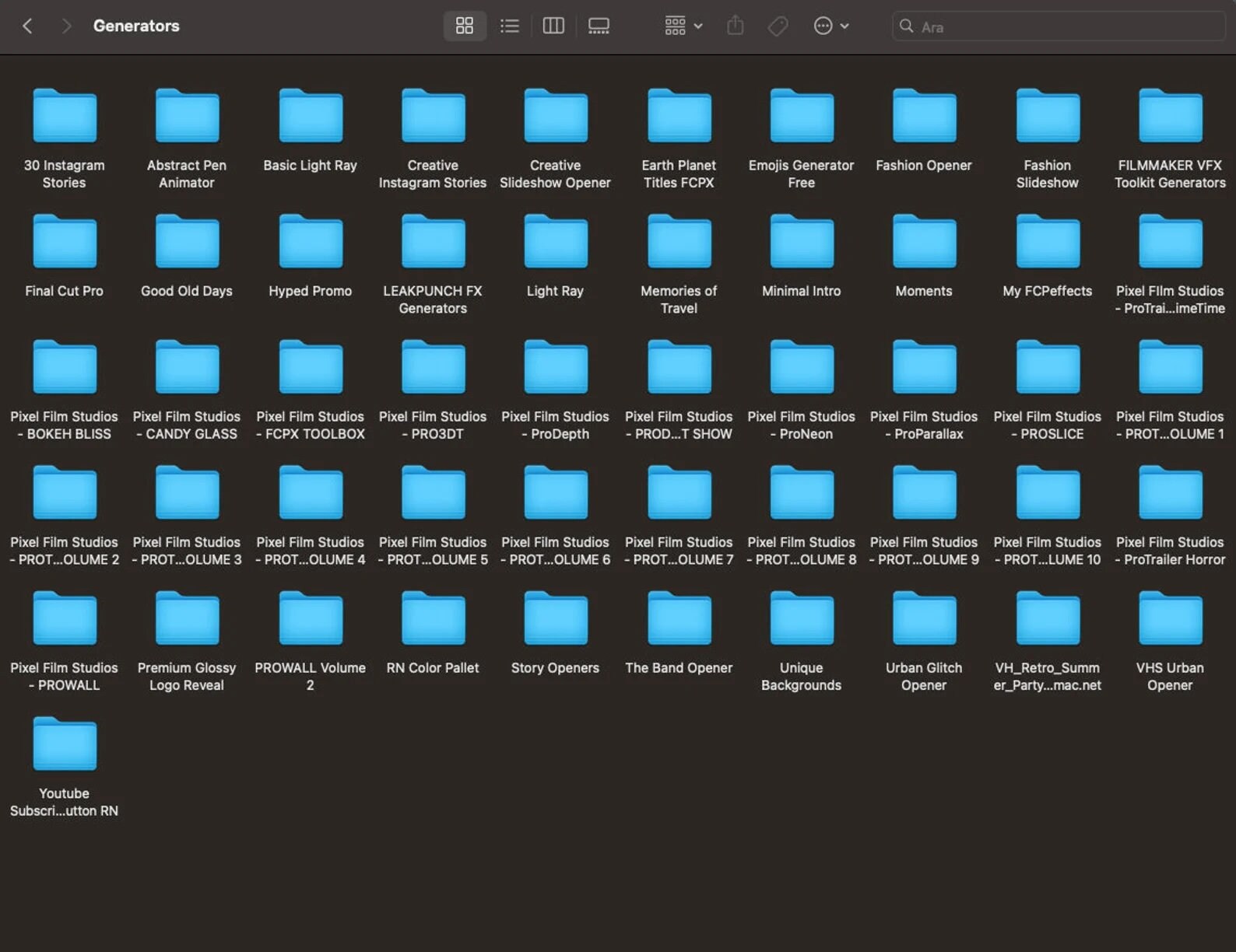 2022 Super Mega Ultimate Pack Collection for Final Cut Pro effects ...